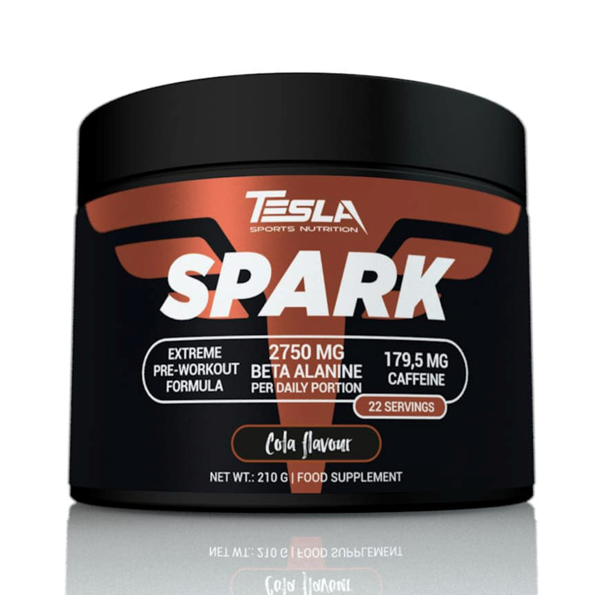 Spark pre-workout TESLA NUTRITION Gold Nutrition - Proteine Maroc
